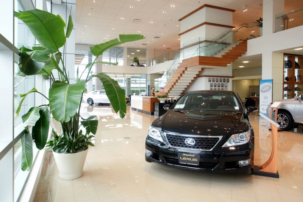 Subtle Plantings Drive High Design at Lexus Car Dealership | Digital Dealer